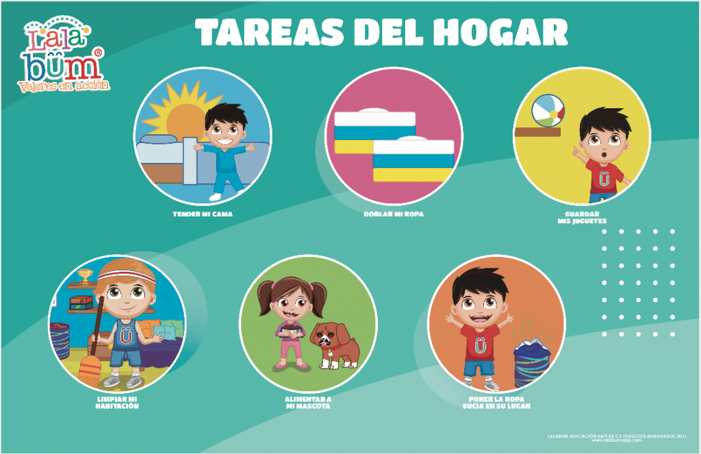 ¿Cómo pueden ayudar los niños en casa? - Blog Lalabum